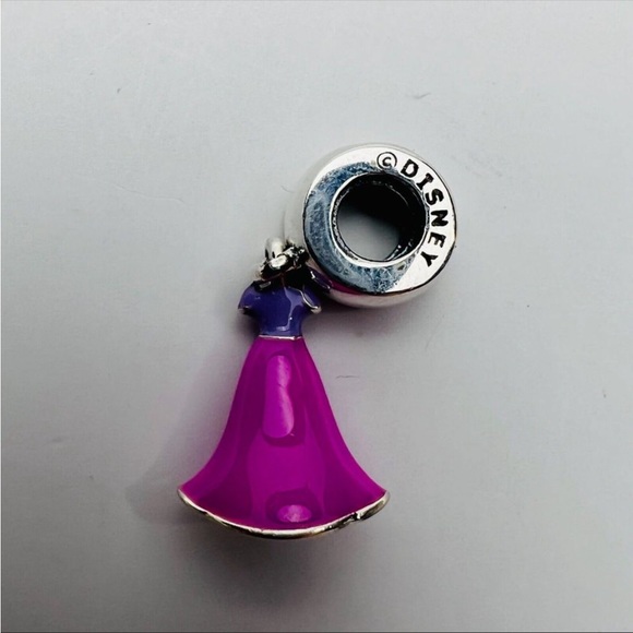 Pandora | Jewelry | Pandora Disney Rapunzel Dress Dangle Charm | Poshmark